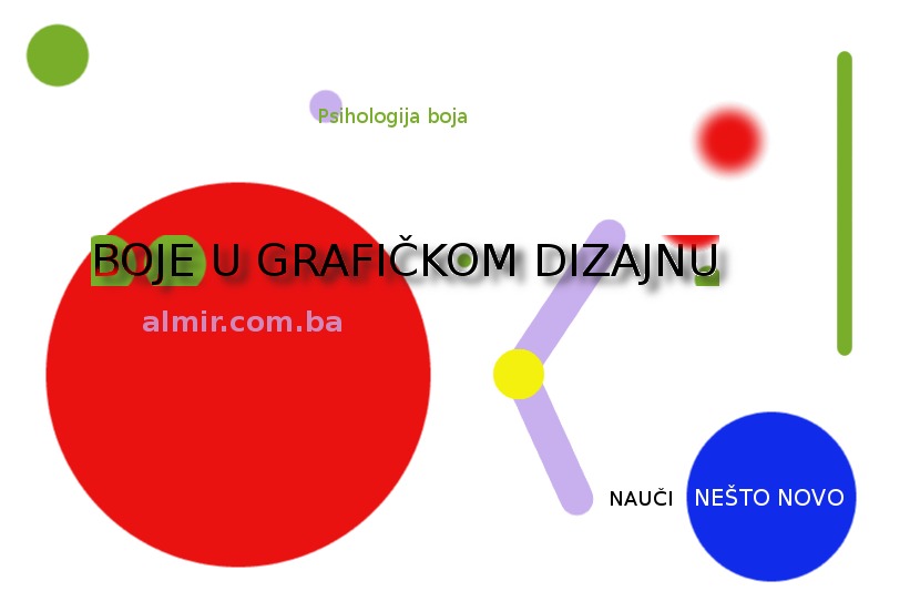 Boje u grafičkom dizajnu: -Njihov utjecaj na poruke i percepciju ...